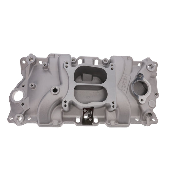 Chevy Small Block Carbureted Dual Plane Aluminum Intake Manifold ...